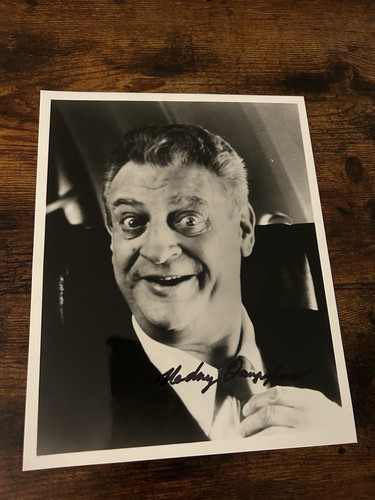 Rodney Dangerfield Signed 8x10 Photo Autograph Actor Black And White | eBay