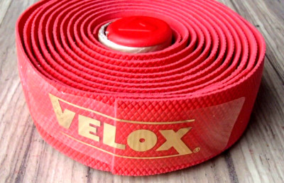 VELOX RED GUIDE LINE HIGH GRIP HANDLEBAR TAPE WELL MADE IN FRANCE RRP £ ...