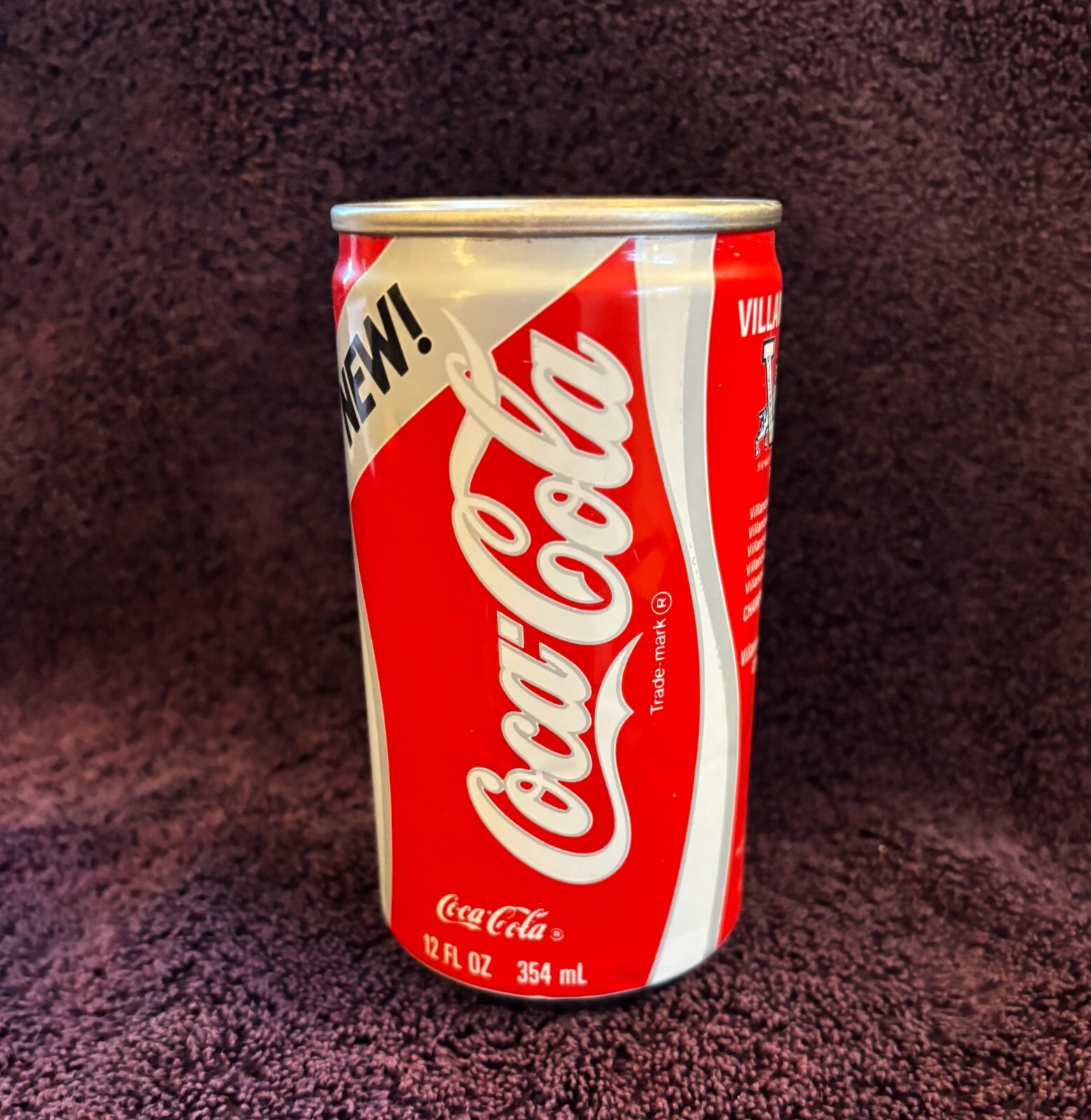 VILLANOVA 1985 NCAA BASKETBALL CHAMPIONSHIP EDITION COKE CAN | eBay