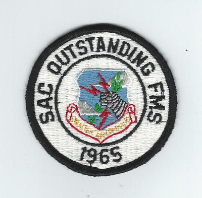 SAC OUTSTANDING FMS 1965 patch | eBay