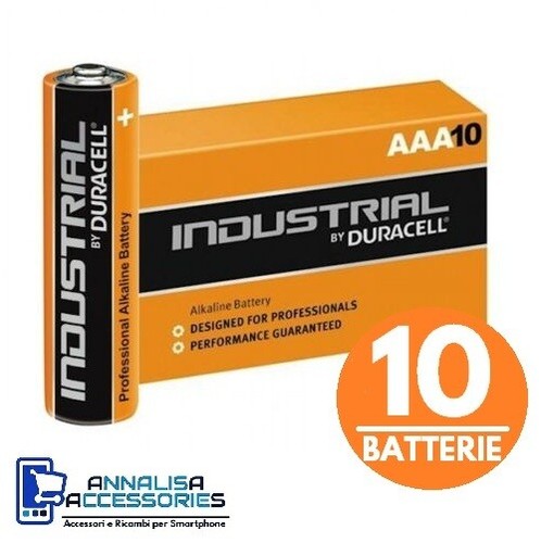 10 Batteries AAA Duracell Micro Battery Alkaline Mini Stylus 1.5V LR03 ...