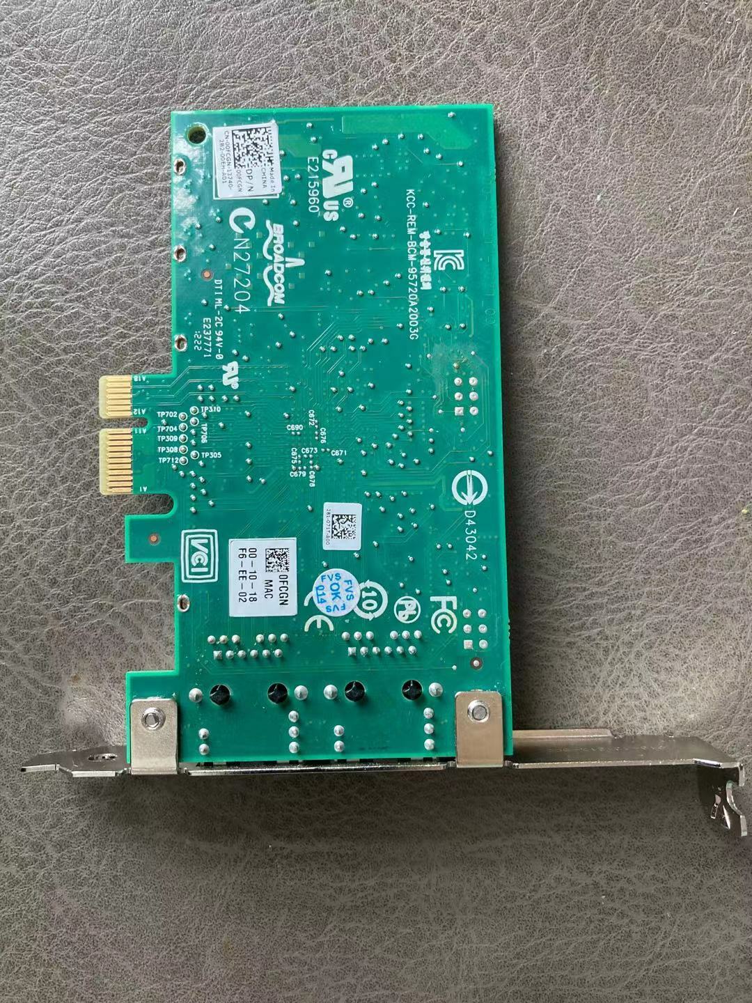 Broadcom NetXtreme BCM5720-2P-PCIe 2.0-Gigabit Ethernet | eBay