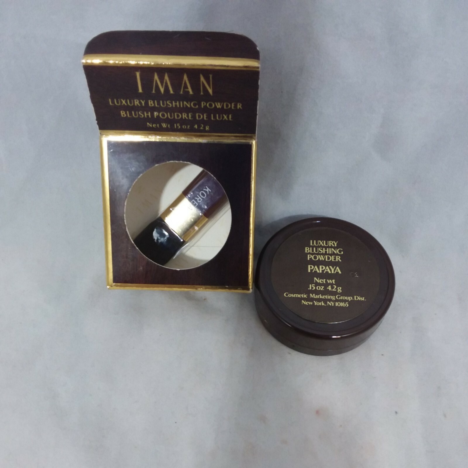 Iman luxury Blushing Powder Blush Papaya | eBay