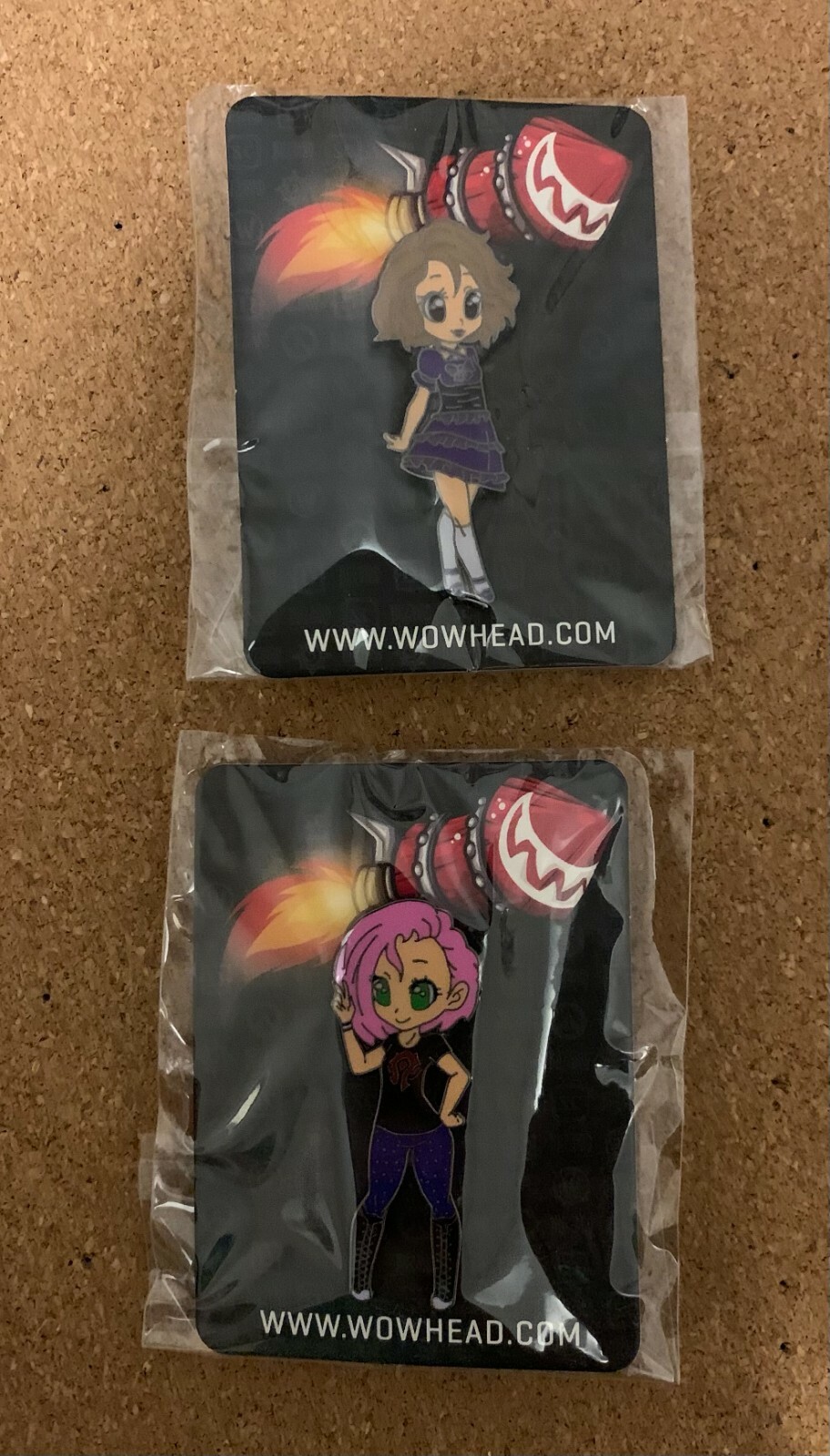Blizzcon Series 3 Wowhead Perculia & Panser Collectible Pin | eBay