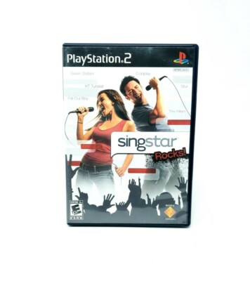 Singstar Rocks (Sony Playstation 2) PS2 Complete CIB 711719757122| eBay