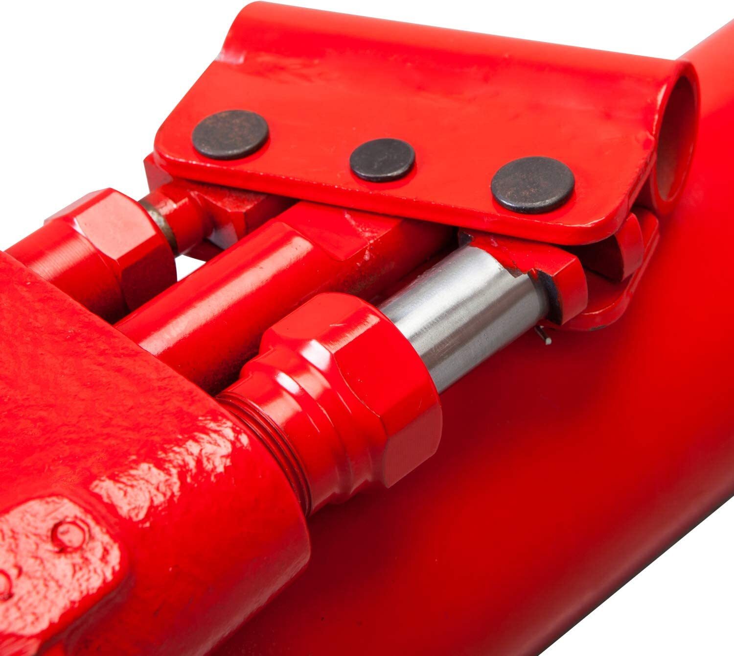 BIG RED Torin 8 Ton Hydraulic Long Ram Jack Double Piston Pump Clevis ...