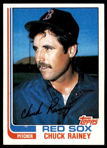 1982 Topps #522 Chuck Rainey Boston Red Sox | eBay