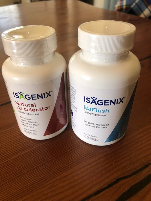 - Isagenix Natural Accelerator IsaFlush (60 Capsules Each) for sale ...