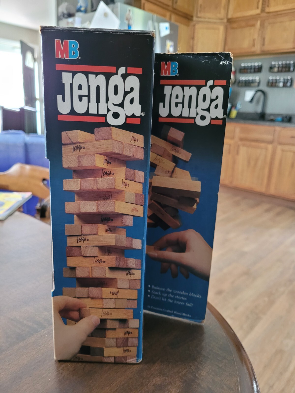 Jenga - Original 1986 Milton Bradley Vintage Game - Complete | eBay