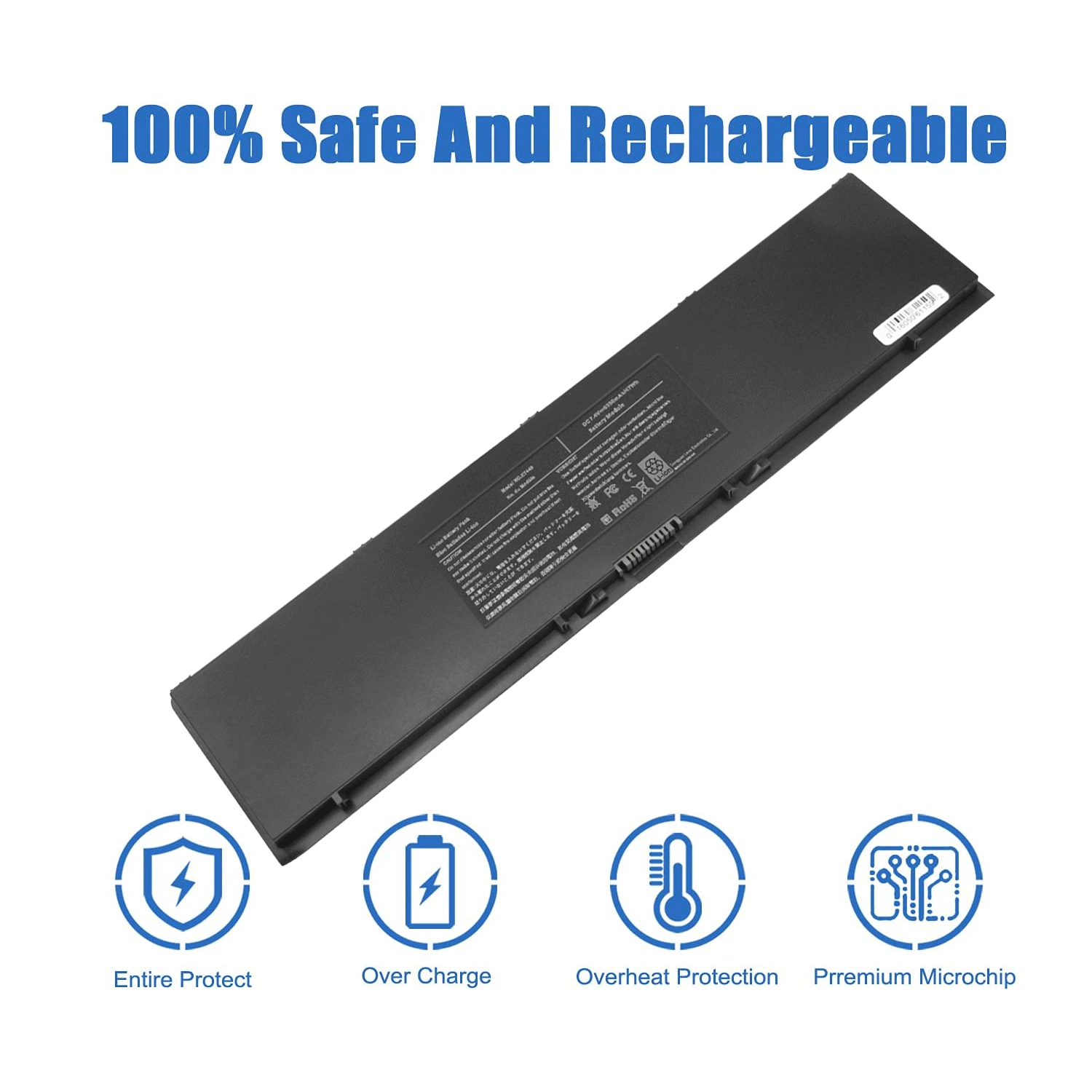 E7440 34GKR 3RNFD Battery For Dell Latitude 14 7000 E7450 E7420 T19VW ...