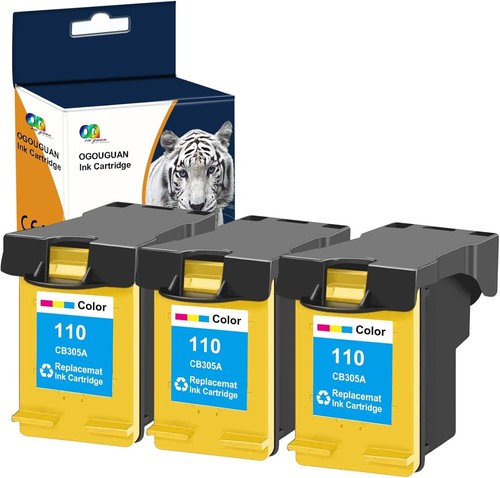 Ink Cartridges Compatible HP 110 CB304AN High Yield (Tri-Color, 3 | eBay