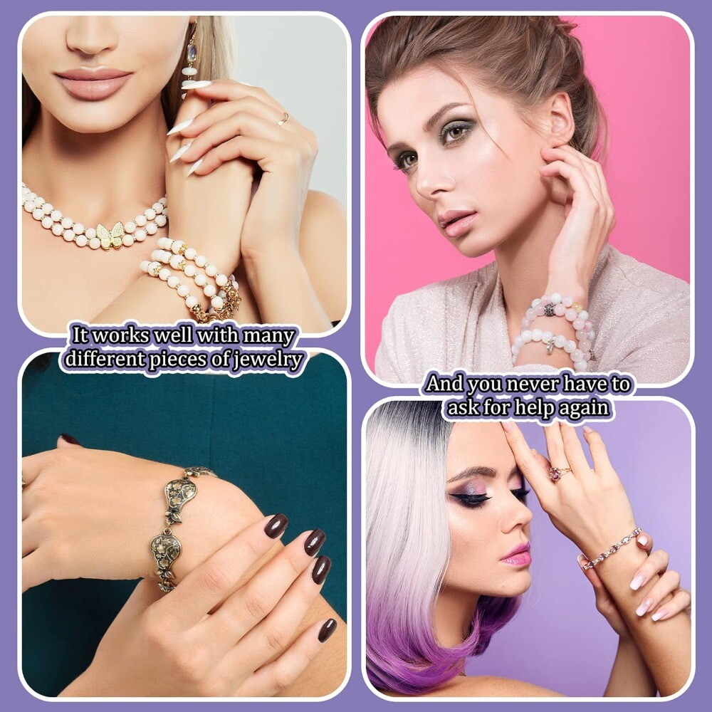 Retractable Jewelry Helper Stainless Steel Jewelry Pliers Bracelet | eBay