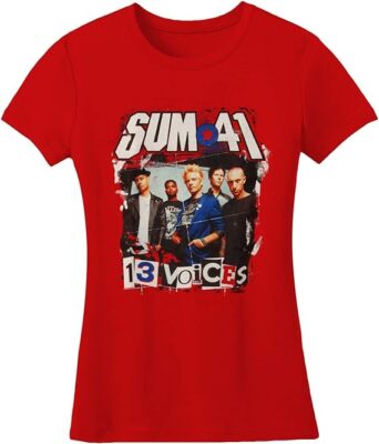 Sum 41 Band Photo Shirt Womens/Juniors - Sum41 - NEW | eBay