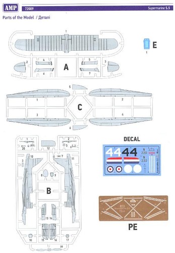 1/72 AMP Models SUPERMARINE S-5 British Floatplane Air Racer *MINT | eBay