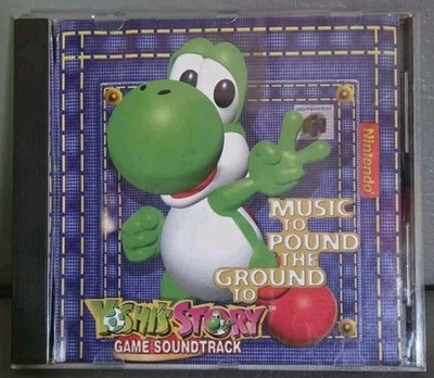 Yoshi's Story Soundtrack N64 Nintendo 1997 RARE! CD Yoshi Game Vintage ...