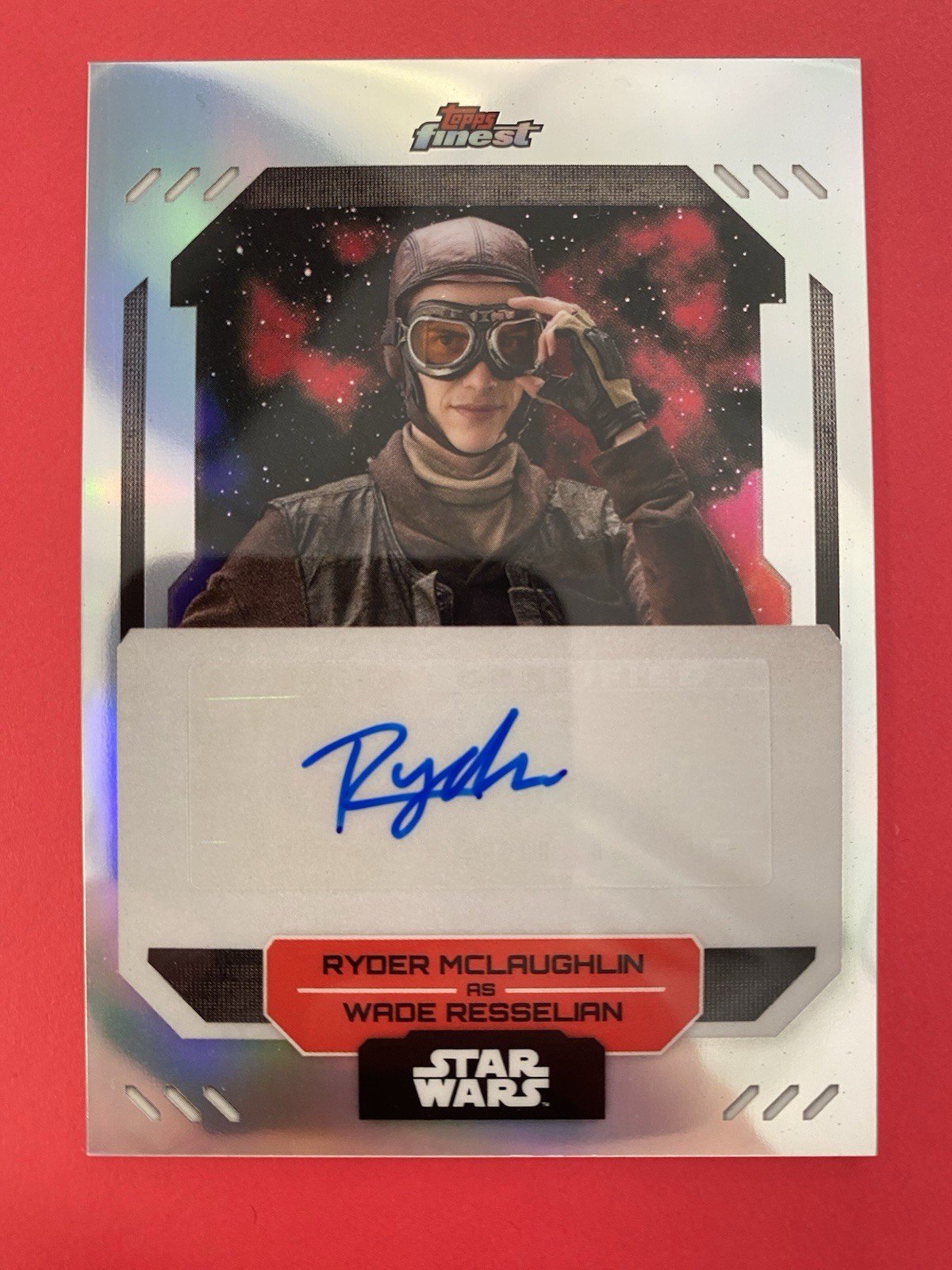 Ryder McLaughlin Wade Resselian 2023 Topps Finest Star Wars REFRACTOR ...