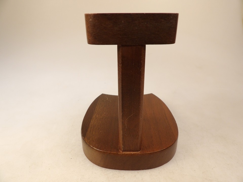 Decatur Solid American Walnut Calabash Pipe Stand Holder USA Made Table ...