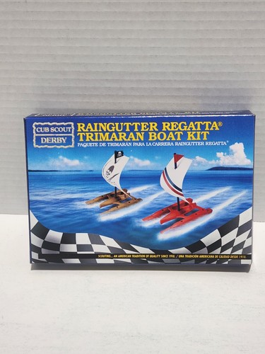 Cub Scout Derby Raingutter Regatta Trimaran Boat Kit NEW 2009 | eBay