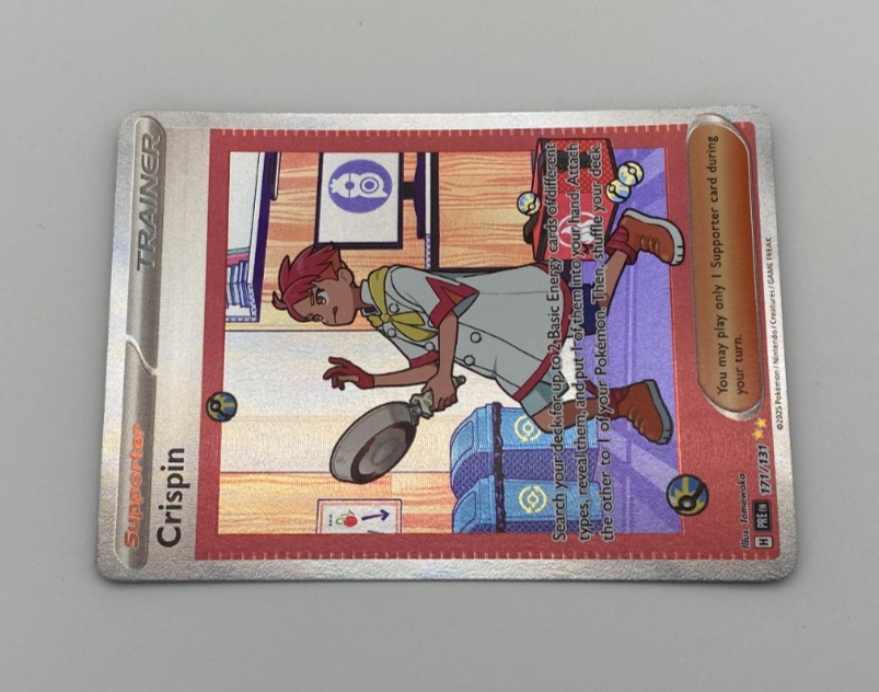 Pokémon Trading Card Game TCG Prismatic Evolutions Crispin 171/131 | eBay