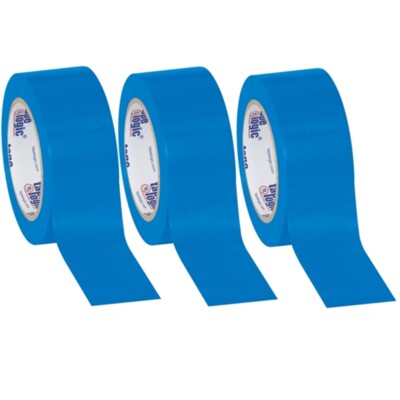 Tape Logic Blue Solid Vinyl Safety Tape 2 x 36 yard Roll (3 Pack) | eBay