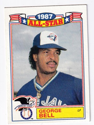 George Bell 1988 Donruss MLB Diamond King Card # 6 Blue Jays | eBay