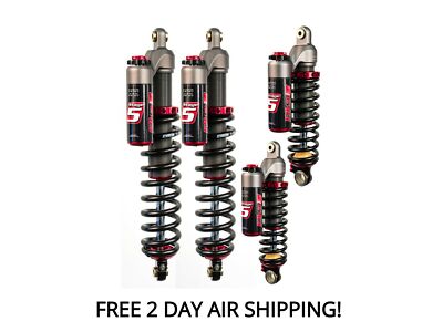 Elka Front and Rear Pro Suspension Shocks Kit Ski-Doo MXZ X 800R E-TEC ...