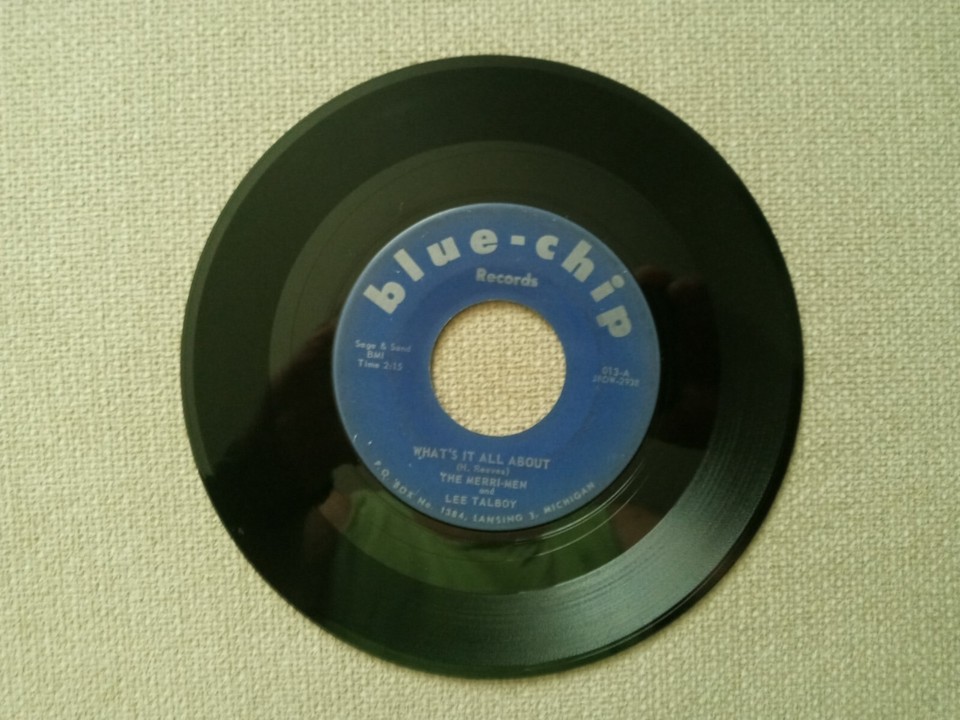 MERRI-MEN What's It All About / Gradually BLUE CHIP 013 (1957) 45rpm | eBay