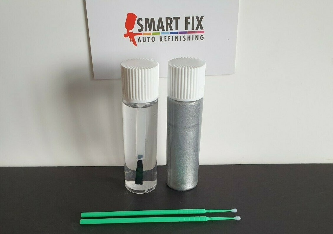TOYOTA 1F7 CLASSIC SILVER METALLIC TOUCH UP PAINT REPAIR KIT, STONE ...