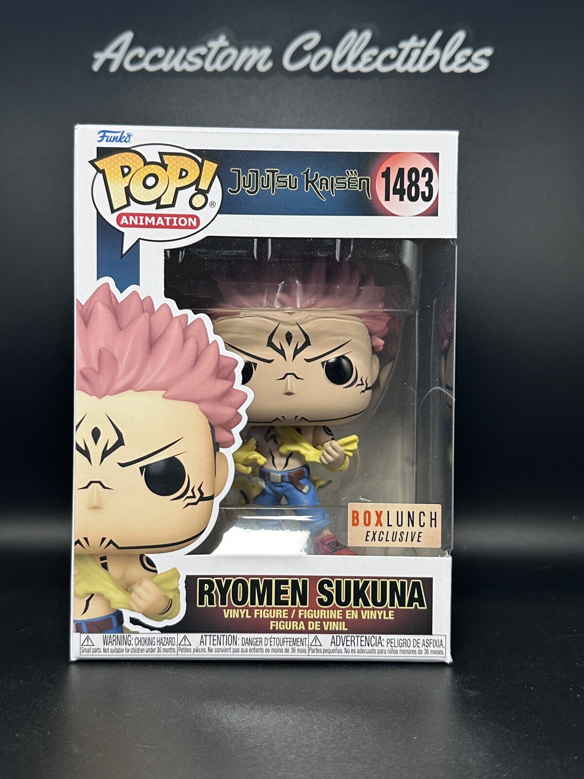 Funko Pop! Vinyl: Jujutsu Kaisen - Ryomen Sukuna - Box Lunch (BL ...