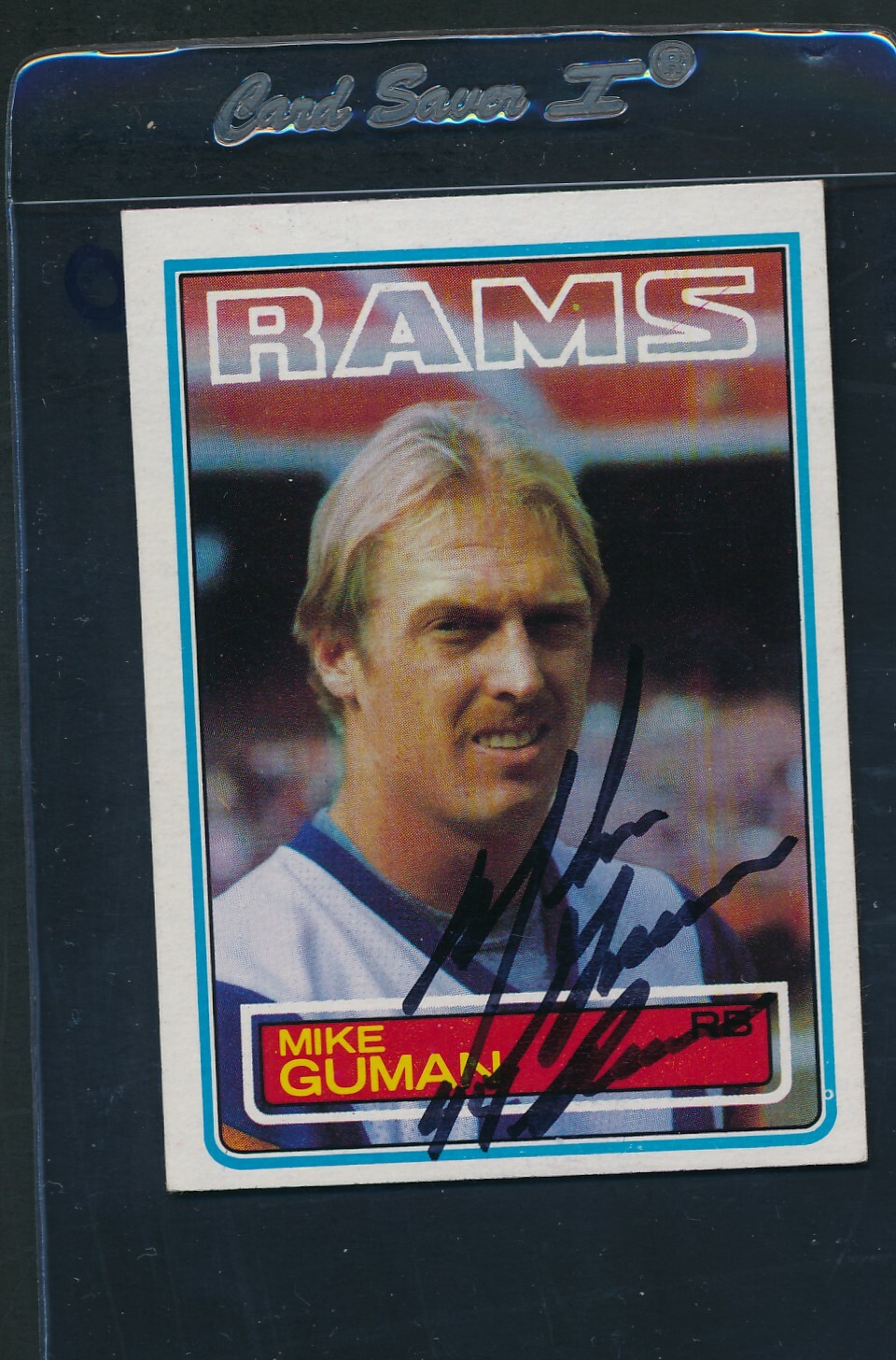 1983 Topps #91 Mike Guman Rams Signed Auto *33940 | eBay