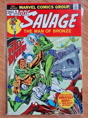 Marvel Doc Savage #4 (April, 1973) VF/NM | eBay