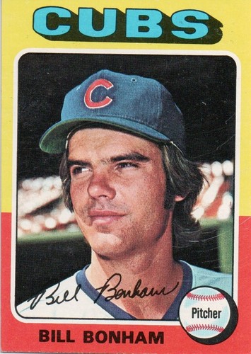 1975 Topps Mini #85 Bill Bonham Chicago Cubs | eBay