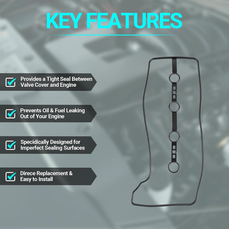 GENUINE For Toyota 2.4L Cylinder Valve Head Cover Gasket 11213-28021 ...