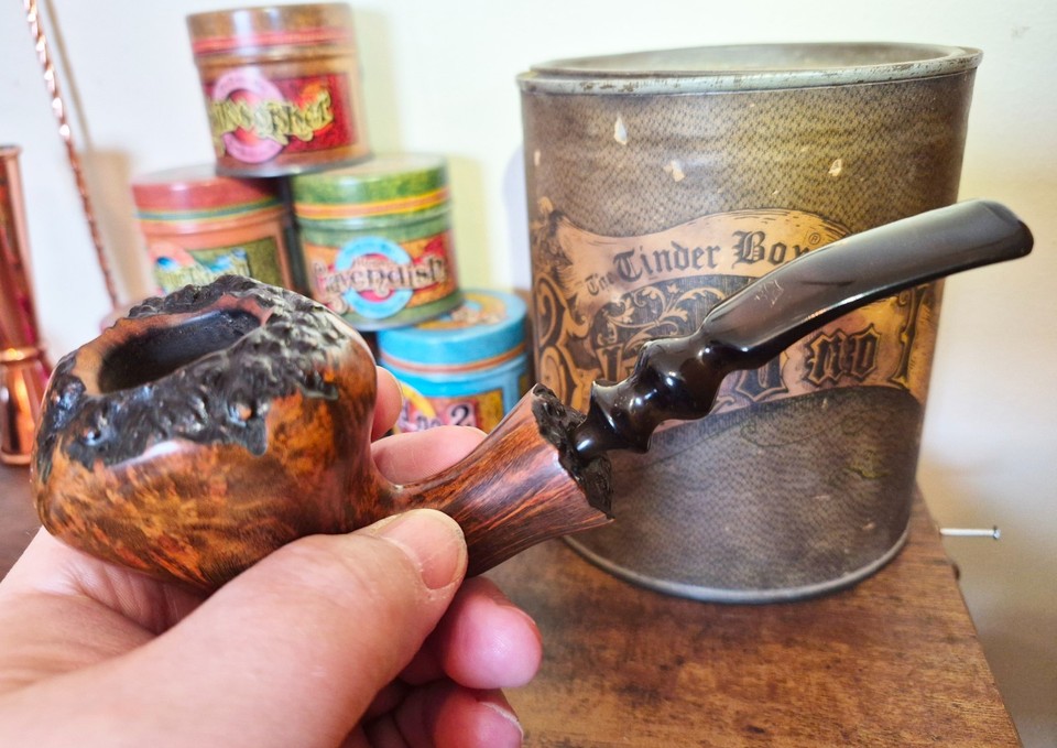 Ben Wade Large Freehand Briar Pipe - Handmade in Denmark (Preben Holm ...