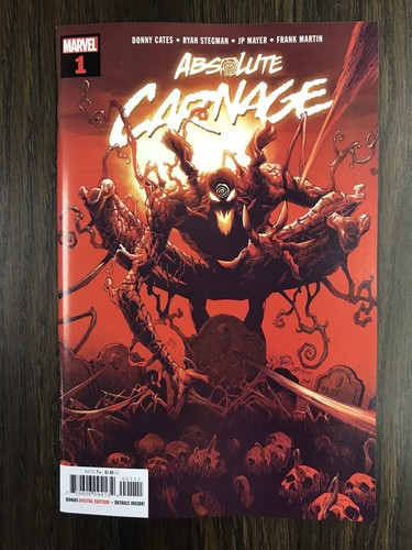 Absolu Carnage #1 (2019) Ryan Stegman Housse Un Donny Cates Marvel ...