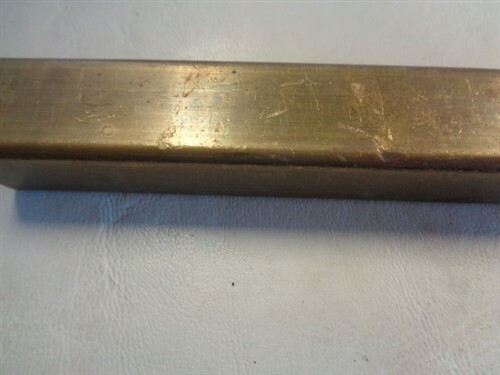 BRASS PROPELLER KEY 7 1/8" X 3/4" MARINE BOAT | eBay