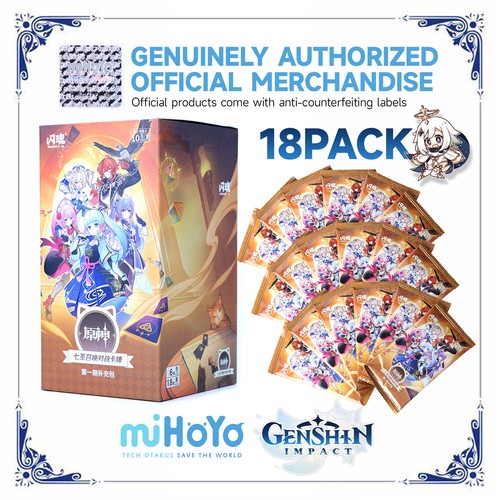 Genshin Impact TCG Battle Cards-Genius Invocation Collectible Trading ...