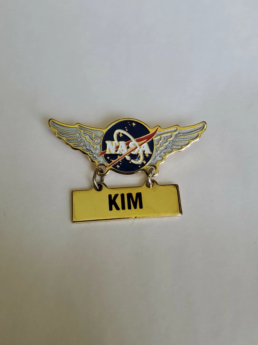 Nasa Wing Name Tag