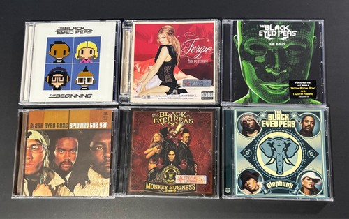 Lot Of 5 Black Eyed Peas CDs - Elephunk Beginning End Monkey Business ...