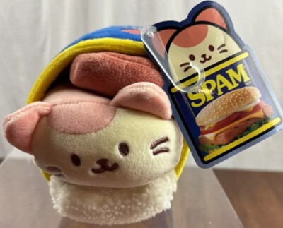 New w/ Tags Kittiroll SPAM Cat Plush Stuffed Animal - 6" - 2022 ...