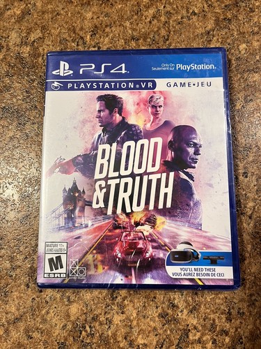 NEW Blood & Truth VR - Sony PlayStation VR SEALED | eBay