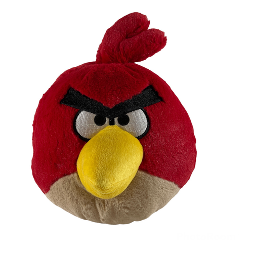 Angry Birds Plush Red Bird Toy Stuffed Animal 5" Commonwealth 2011 | eBay