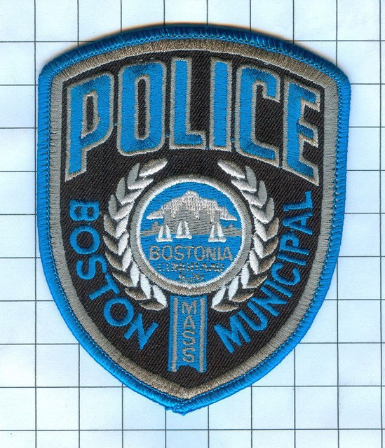 Police Patch - Massachusetts - Boston Municipal Police | eBay