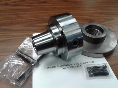 5C Collet Chuck with 2-1/4"-8 semi-finished adapter plate,Chuck Dia. 5 ...