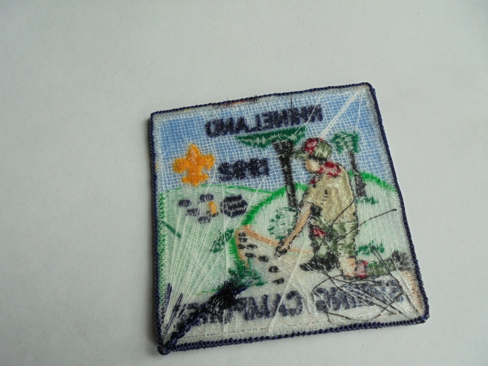 Cool Vintage 1992 BSA Boy Scouts Rhineland Spring Camporee Camp Cloth ...