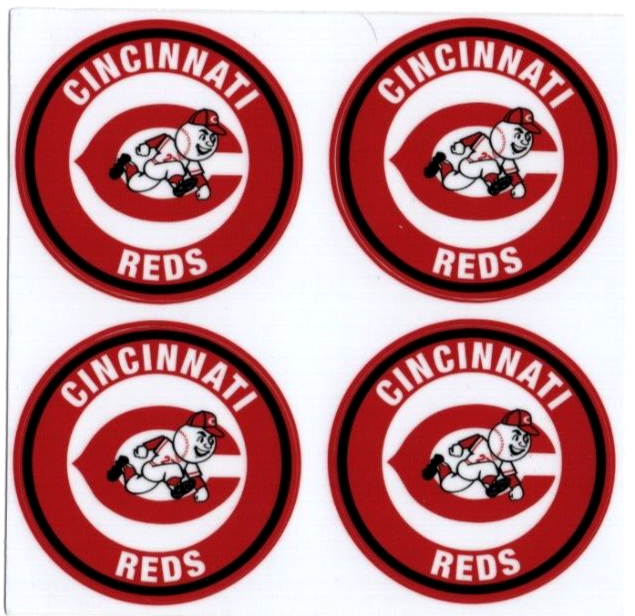 (4) Cincinnati Reds MLB Decals Stickers *Free Shipping | eBay