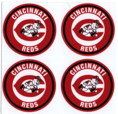 (4) Cincinnati Reds MLB Decals Stickers *Free Shipping | eBay