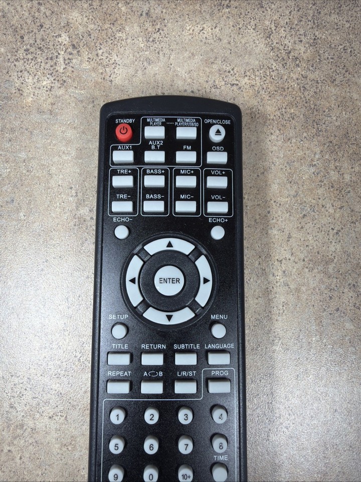 Edison Professional Party System 6000 Remote Control - Tested | eBay