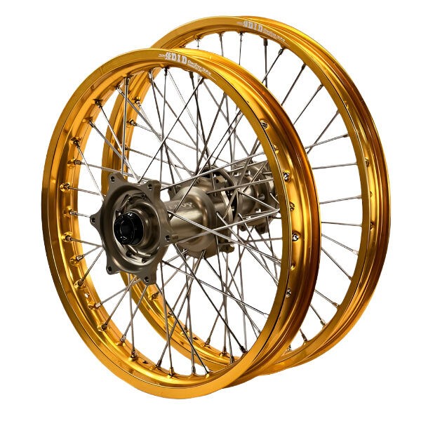 KTM 150 XC-W 2017-2023 Envy / DID Wheelset Pair 21/18 Gold Rims Factory ...