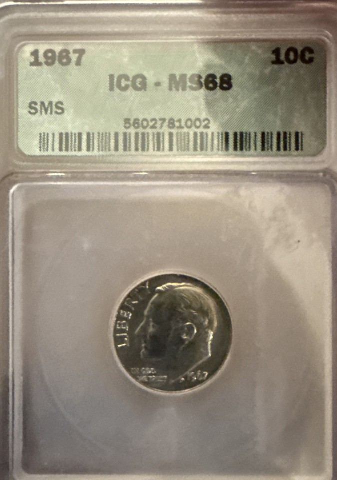 US Graded Coins - ICG/PCGS slabs. - Assorted. Lot Of 5 | eBay